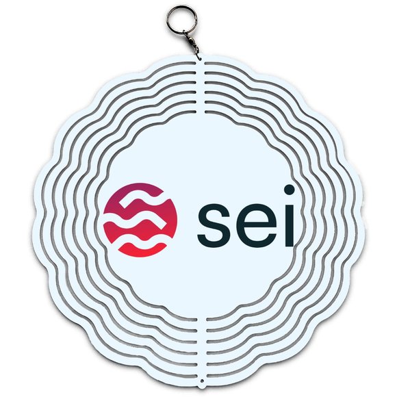 Design | Sei Coin Digital Currency Logo Design Wind Spinner | Poshmark